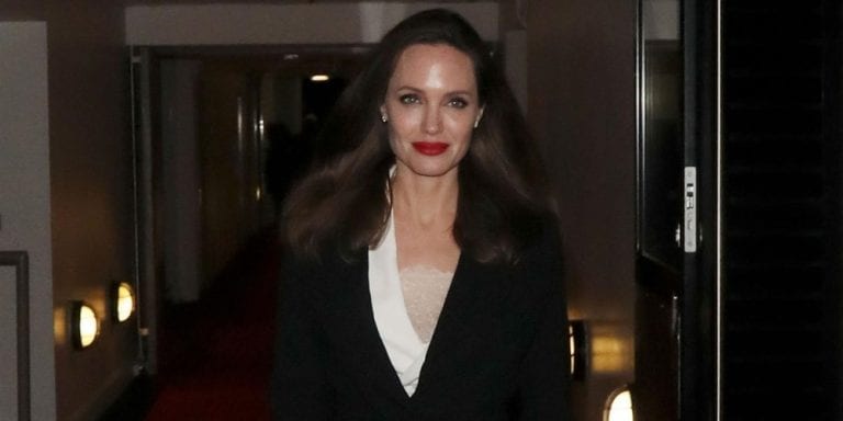 Angelina Looks Stunning At The Film Festival In London November 23rd ...