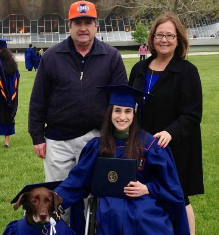 Service Dog Named Hero Dons A Cap And Gown For Graduation - The Frisky