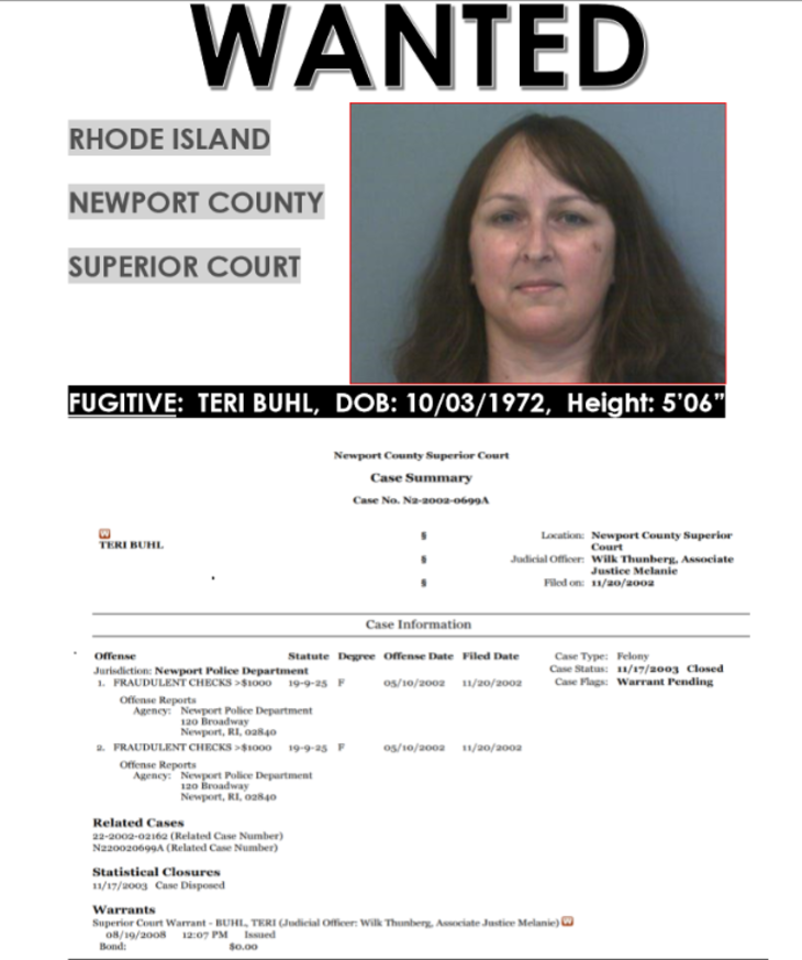 Arrest Warrant Issued for Journalist Teri Buhl - The Frisky