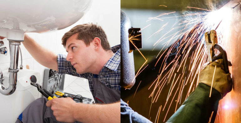 Career Choices: Plumber vs. Welder - The Frisky