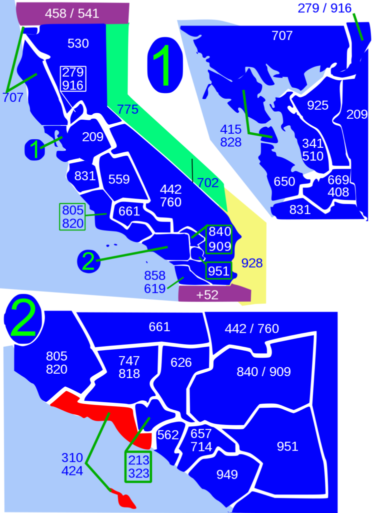 California Area Code - A Few Important Facts About This Area - The Frisky