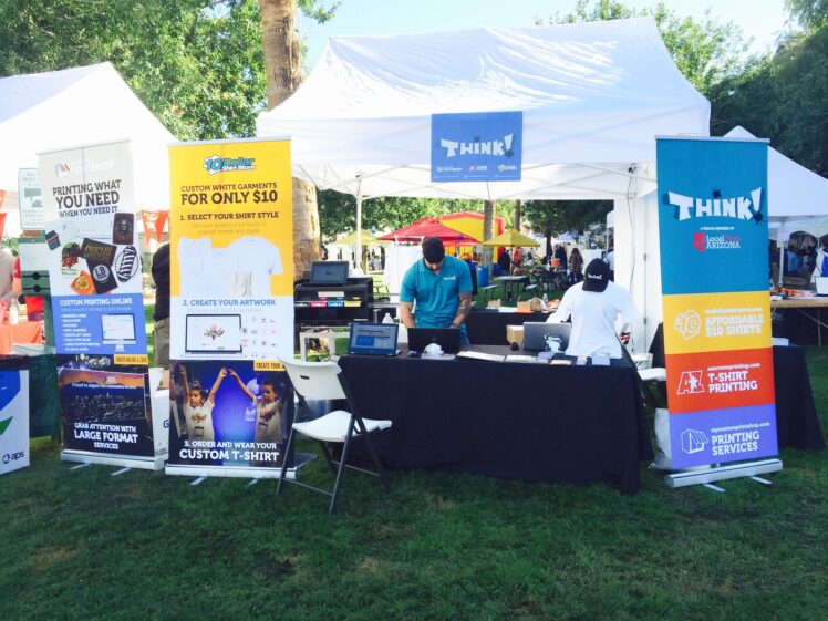 How to Make a Stand More Attractive - Banners or Flagpoles - The Frisky