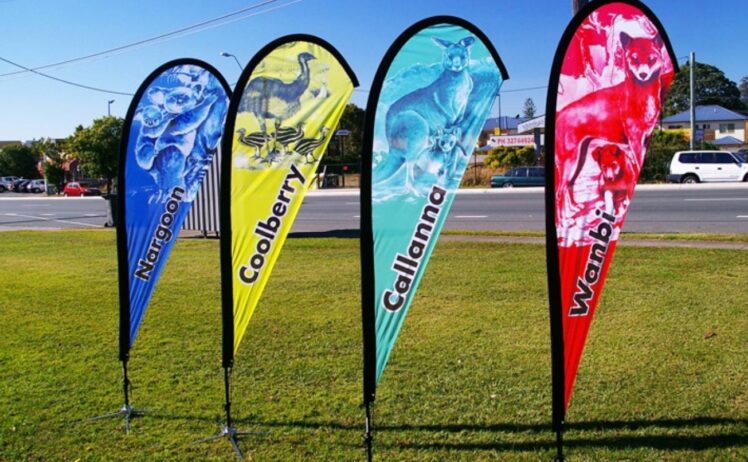 7 Ways to Promote Your Business With Custom Printed Flags - The Frisky