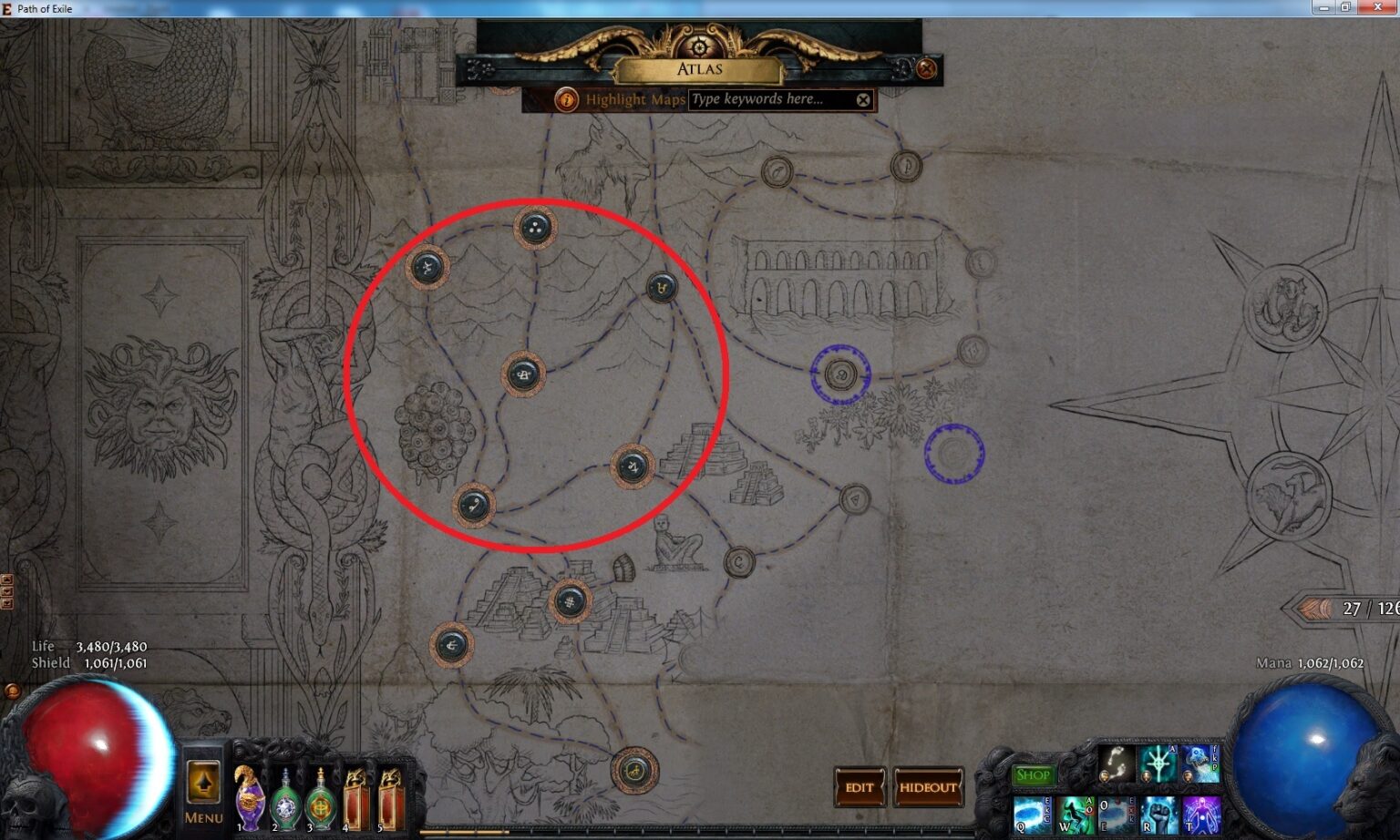 Atlas Maps in Path of Exile - The Frisky